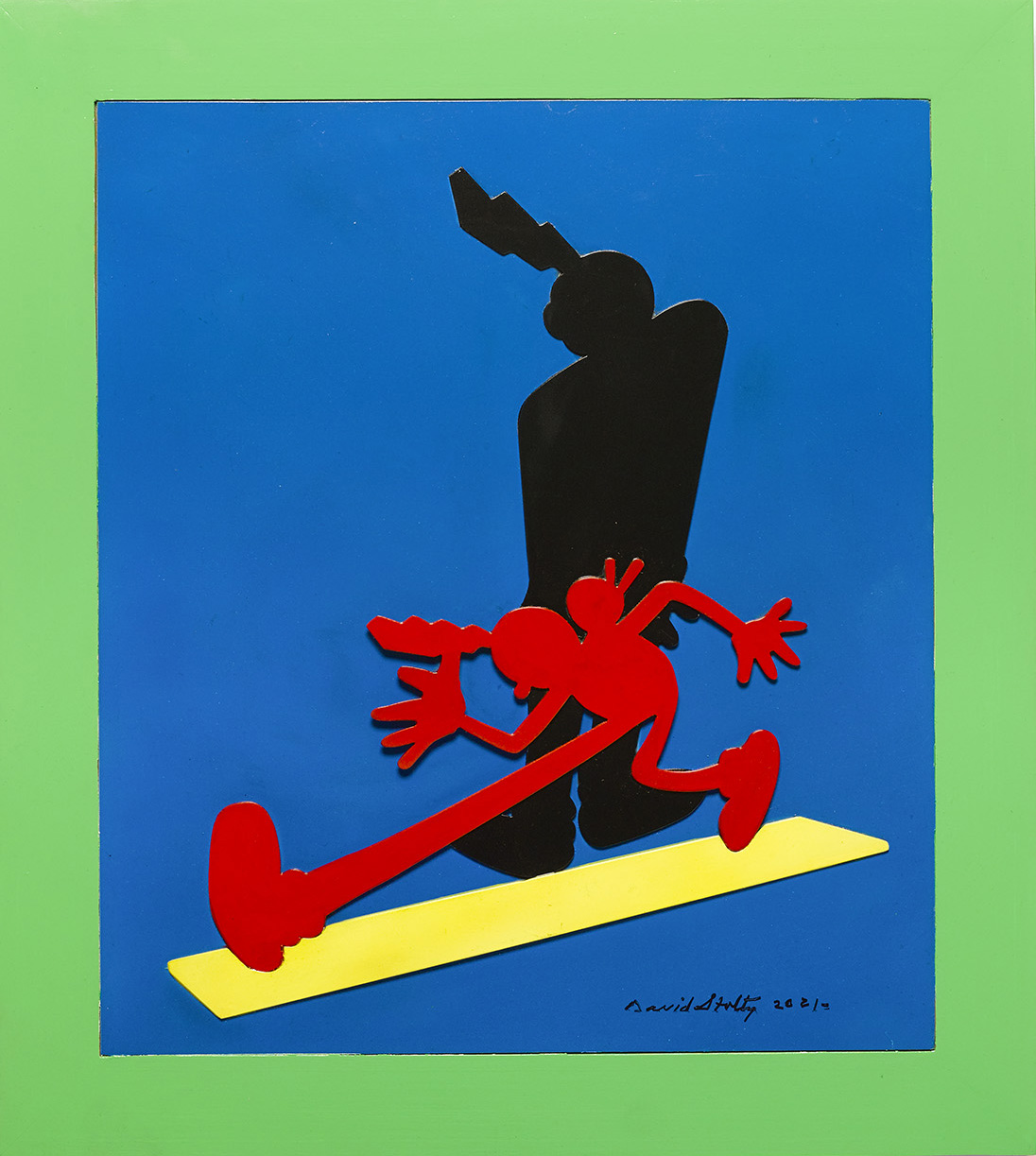 Steel Wall Sculpture – David Stoltz